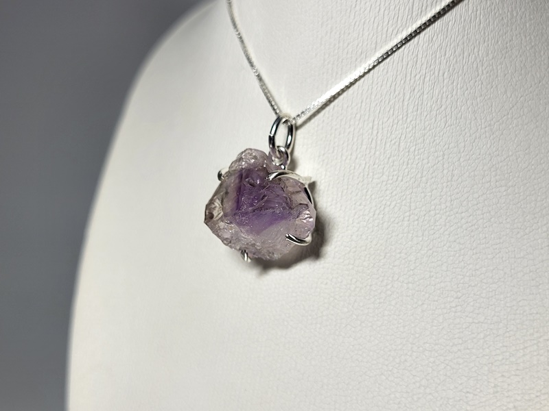 Μενταγιόν με Αμέθυστο-RC88 - LAVRIOSTONE