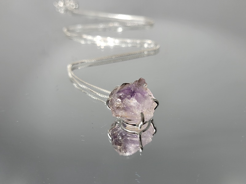 Μενταγιόν με Αμέθυστο-RC88 - LAVRIOSTONE
