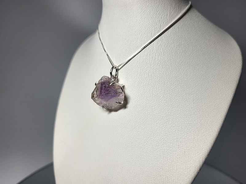 Μενταγιόν με Αμέθυστο-RC88 - LAVRIOSTONE